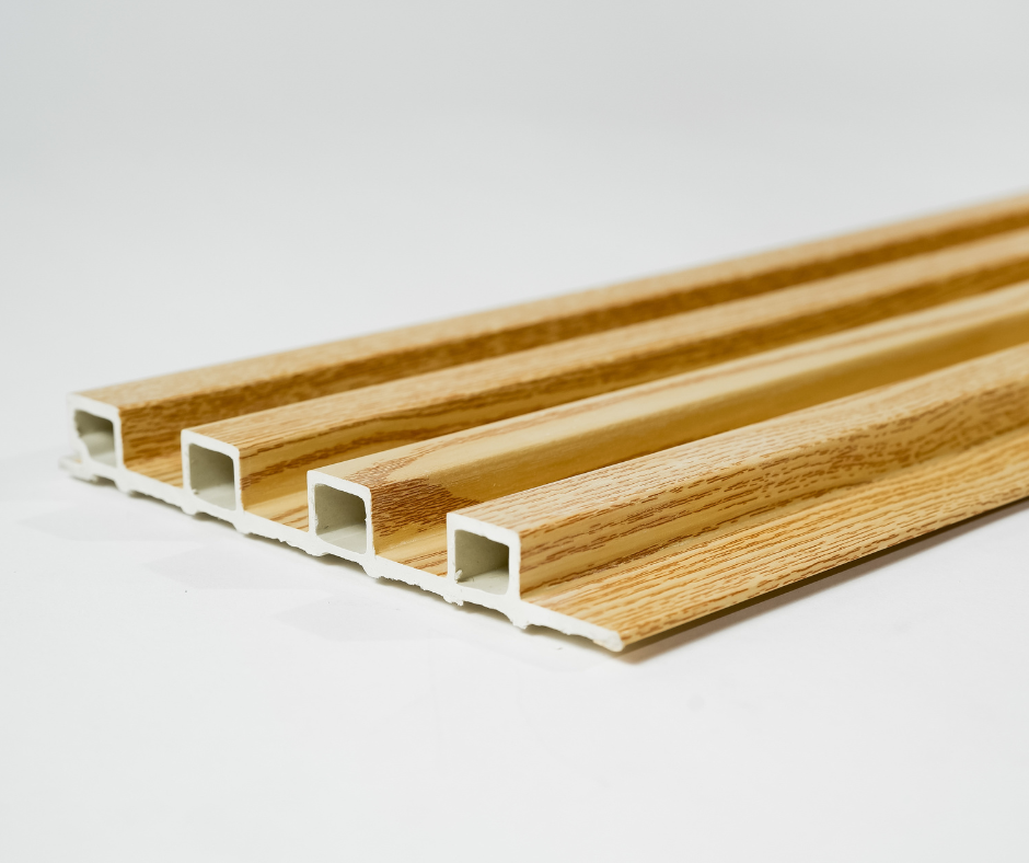 WPC Indoor Fluted Panel | Light Oak (per piece) – Blanc Instant Renovations